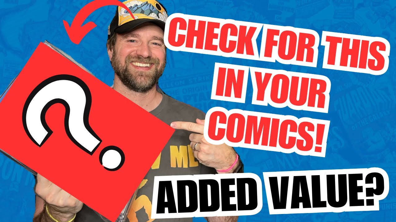 Check For This In Your Comics! More Valuable? - YouTube