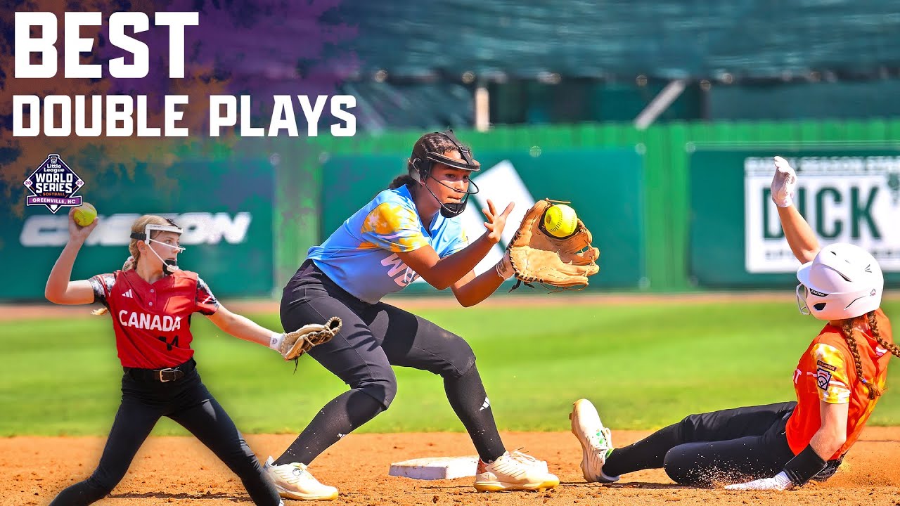 Best Double Plays of the 2023 Little League Softball World Series ...