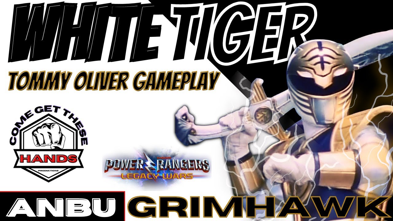 Power Rangers Legacy Wars | White Tiger | White Ranger Tommy Oliver ...