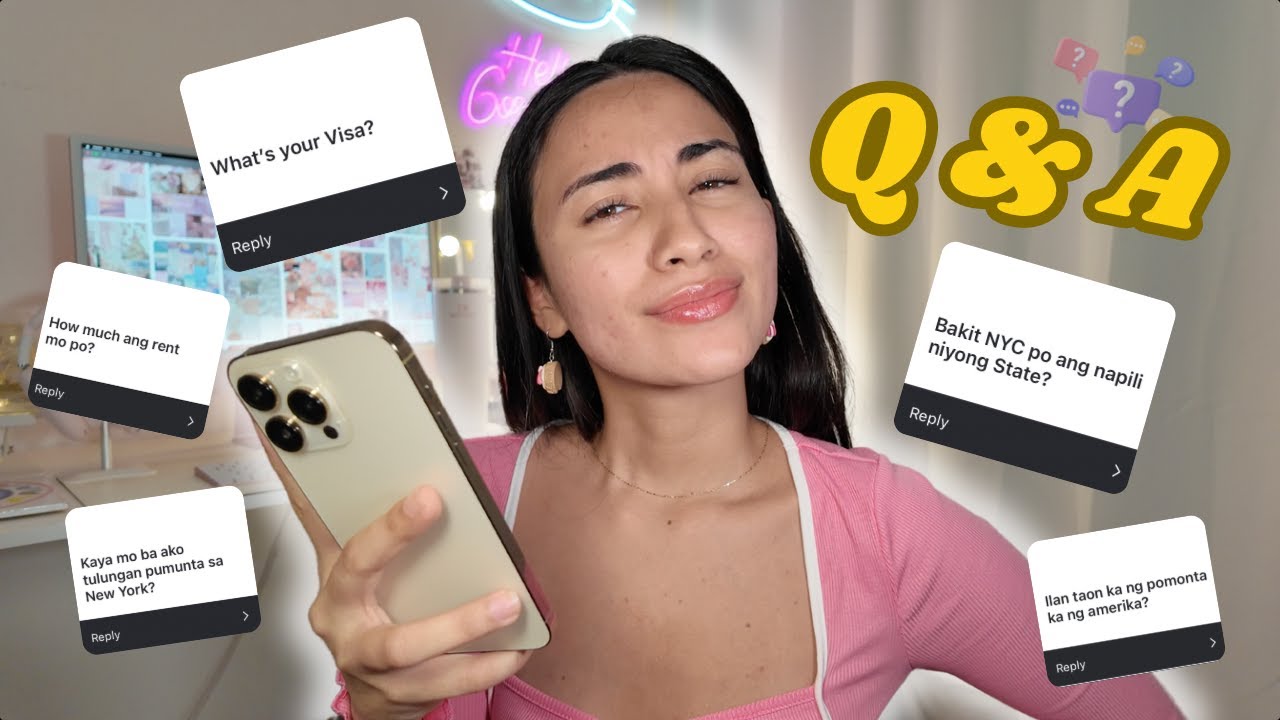 Answering your questions... Q&A + Paano ako naging OFW sa America? 🇺🇸 *storytime* - YouTube