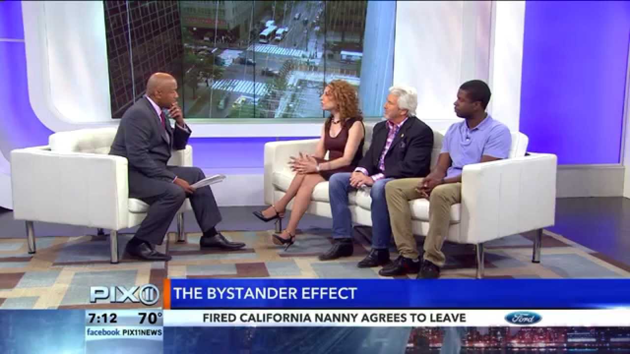 Brian "B.Dot" Miller On WPIX11 Morning News: Bystander Effect - YouTube