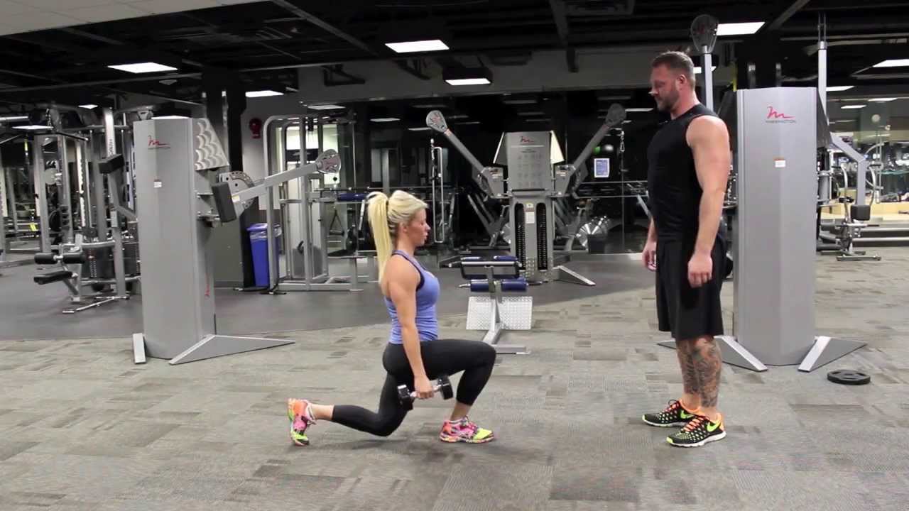 Weighted Lunges