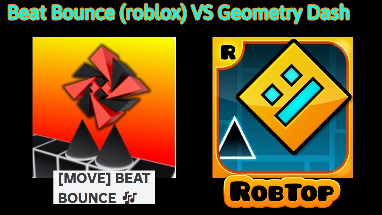 Beat Bounce VS Geometry Dash - YouTube