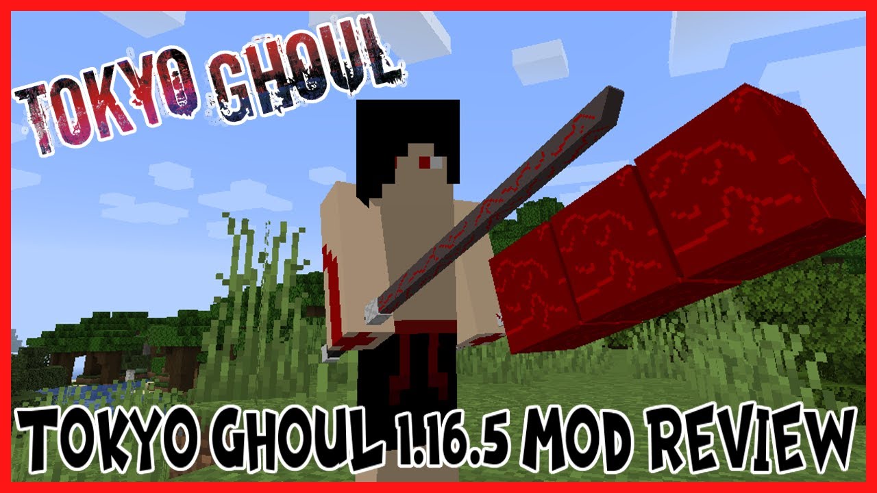 New Tokyo Ghoul 1 16 5 Mod Minecraft Tokyo Ghoul Mod Review Youtube