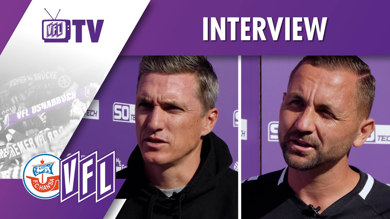 Spieltagsinterview mit Tobias Schweinsteiger & John Verhoek | Hansa ...