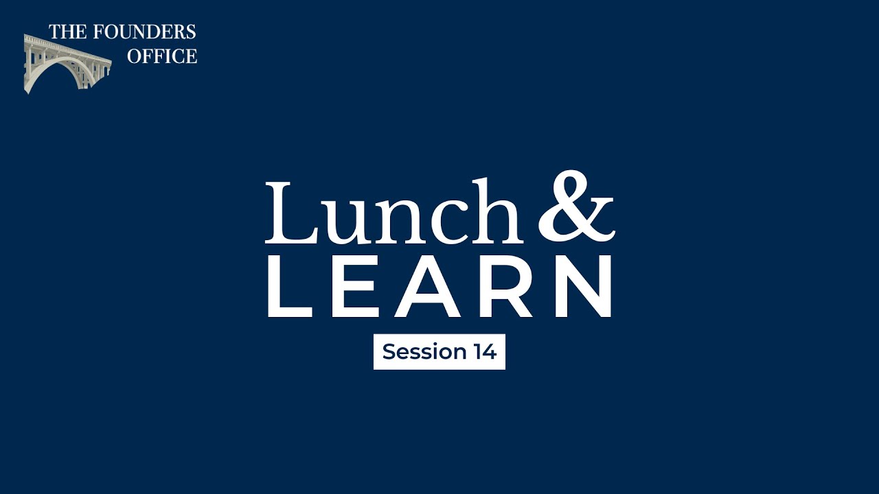 Lunch & Learn - Session 14 - YouTube