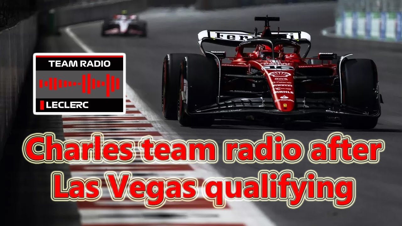 Charles Leclerc full Ferrari team radio after pole position in Las ...