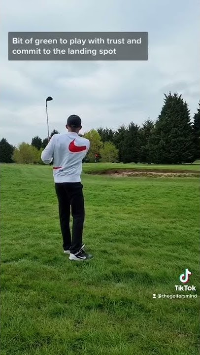 Commit to the landing spot and let it roll towards the hole (watch ...