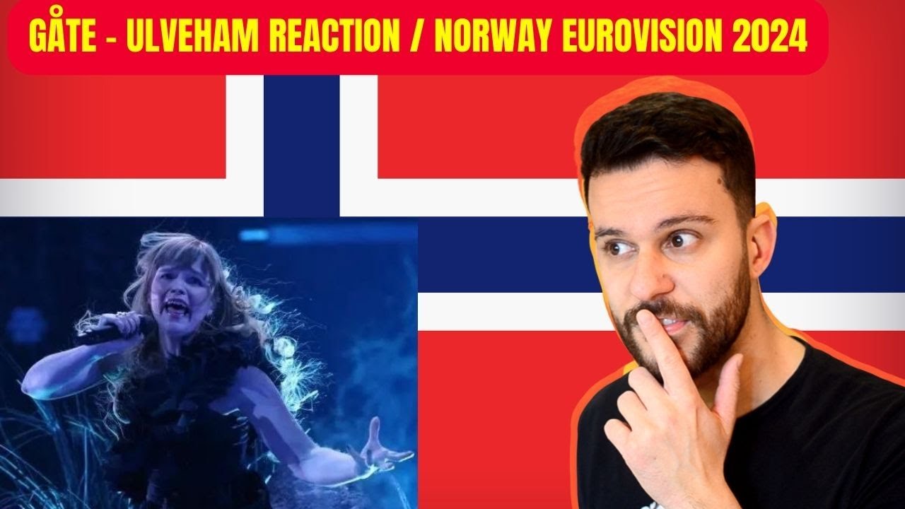 REACTING TO NORWAY'S EUROVISION 2024 SONG / Gåte - Ulveham - YouTube