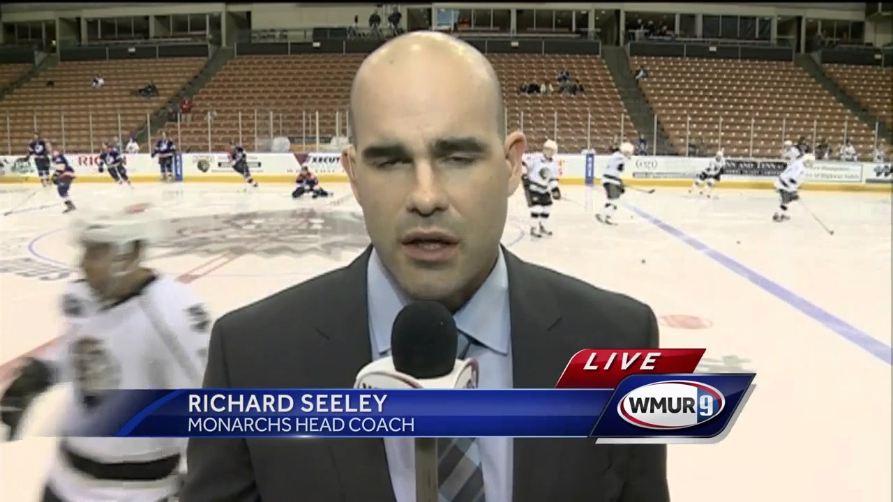 Head coach Richard Seeley talks Monarchs hockey - YouTube