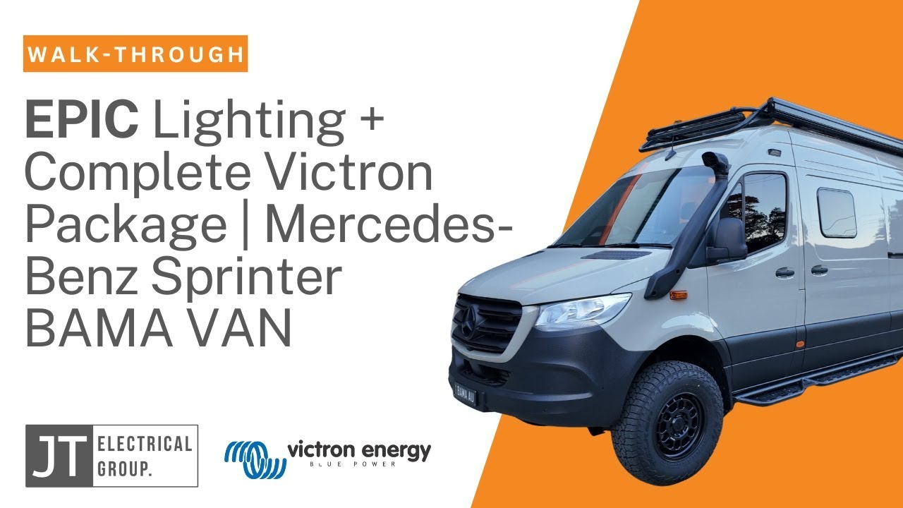 EPIC LIGHTING & COMPLETE VICTRON PACKAGE | Mercedes-Benz Sprinter BAMA ...