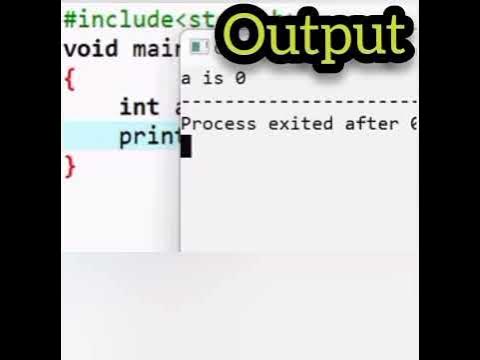 programming in C integer print specifier - YouTube