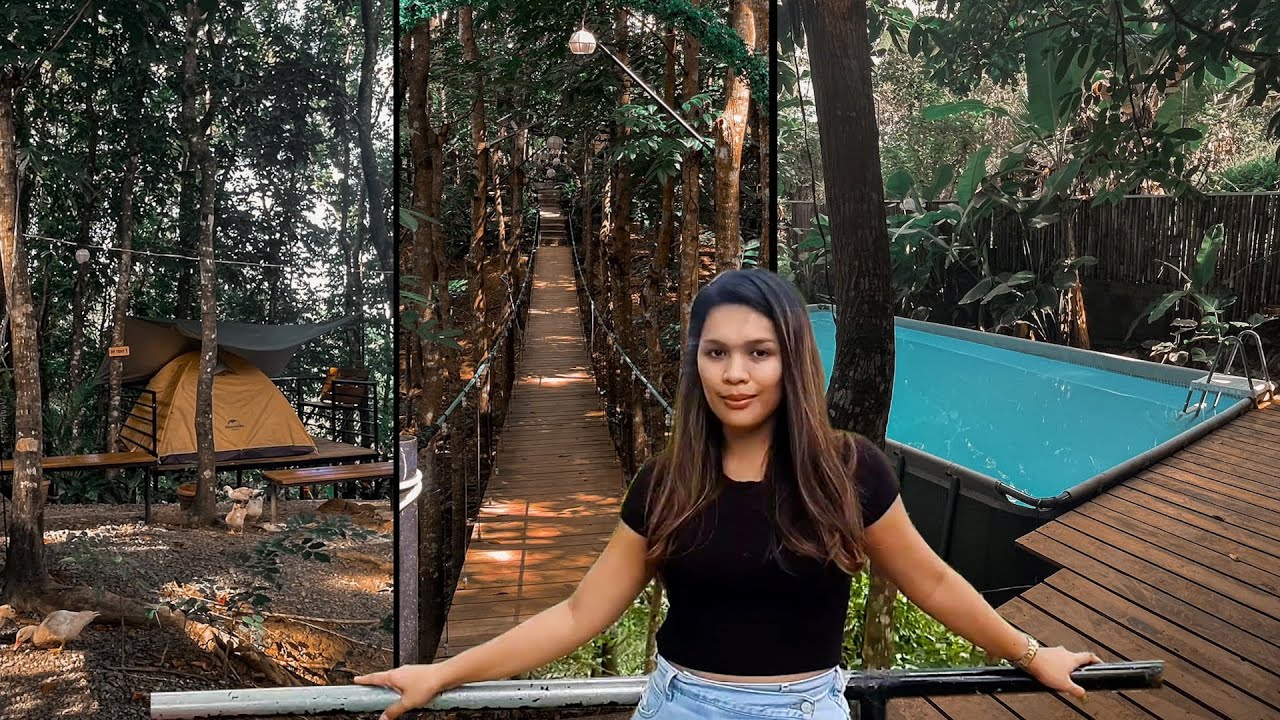 HIDDEN GEM sa Tanay Rizal | Mahogany Nature Camp - YouTube