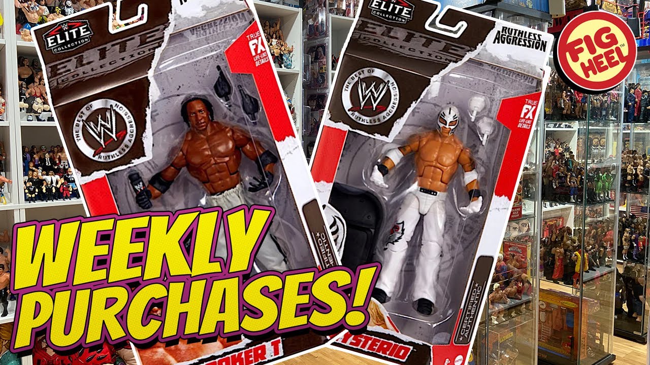 EPIC Weekly Toy Purchases - UNRELEASED Elite Prototypes, WWE Legends ...