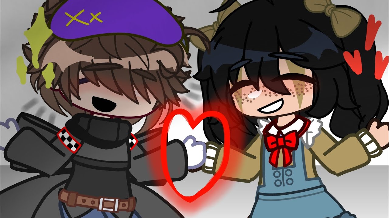 Cassidy and evan dance ¦ Cassidy x cc / evan ¦ Gacha Club x fnaf - YouTube