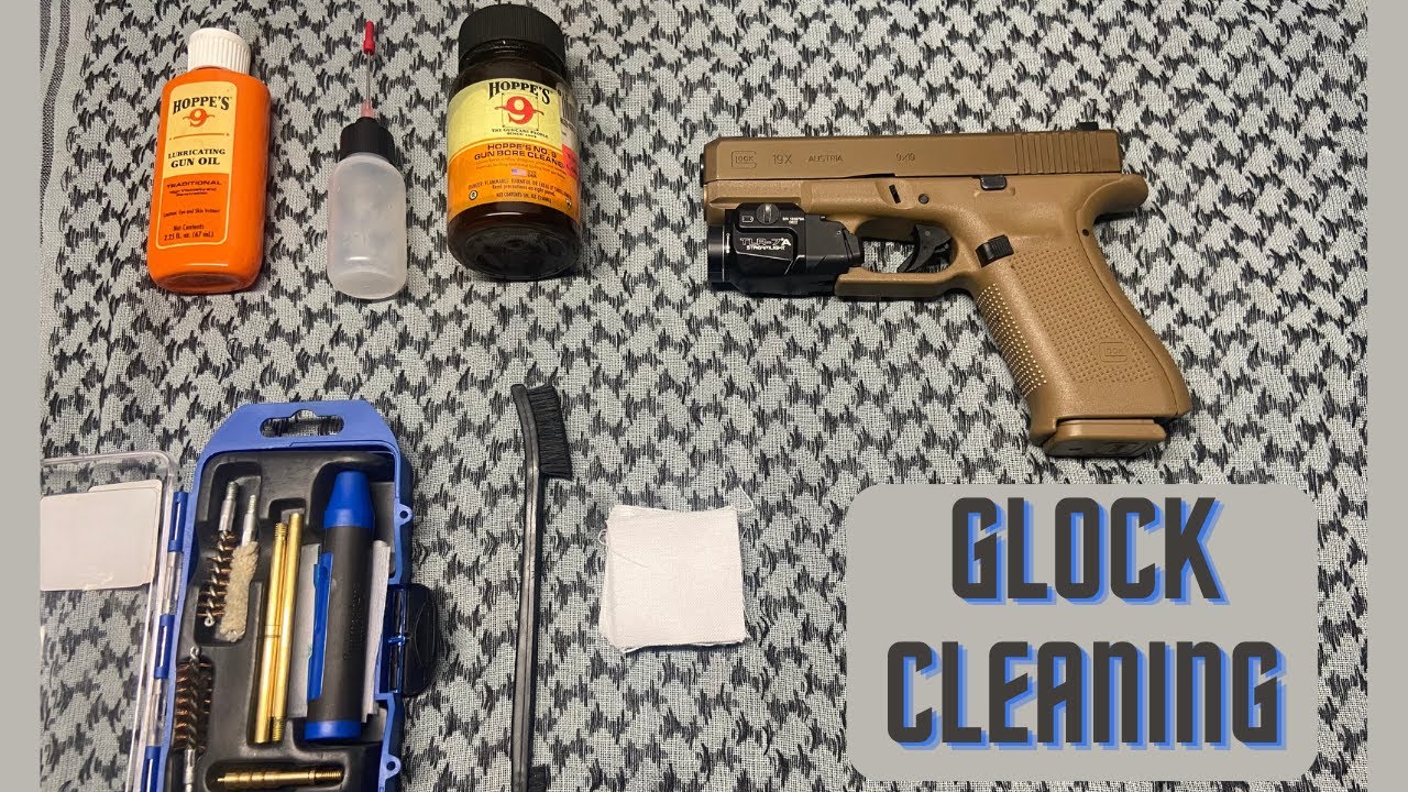 Cleaning your Concealed Carry Weapon | Glock 19x (Full Video) - YouTube