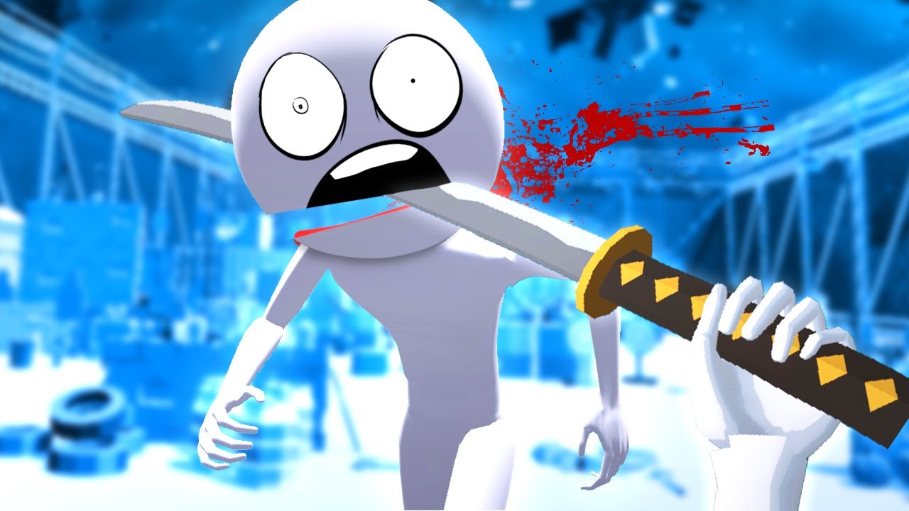 SLICING AND DICING WITH DEADLY KATANAS in Mental VR - YouTube