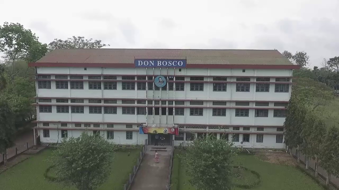 Our school from a bird's-eye view...2 - YouTube