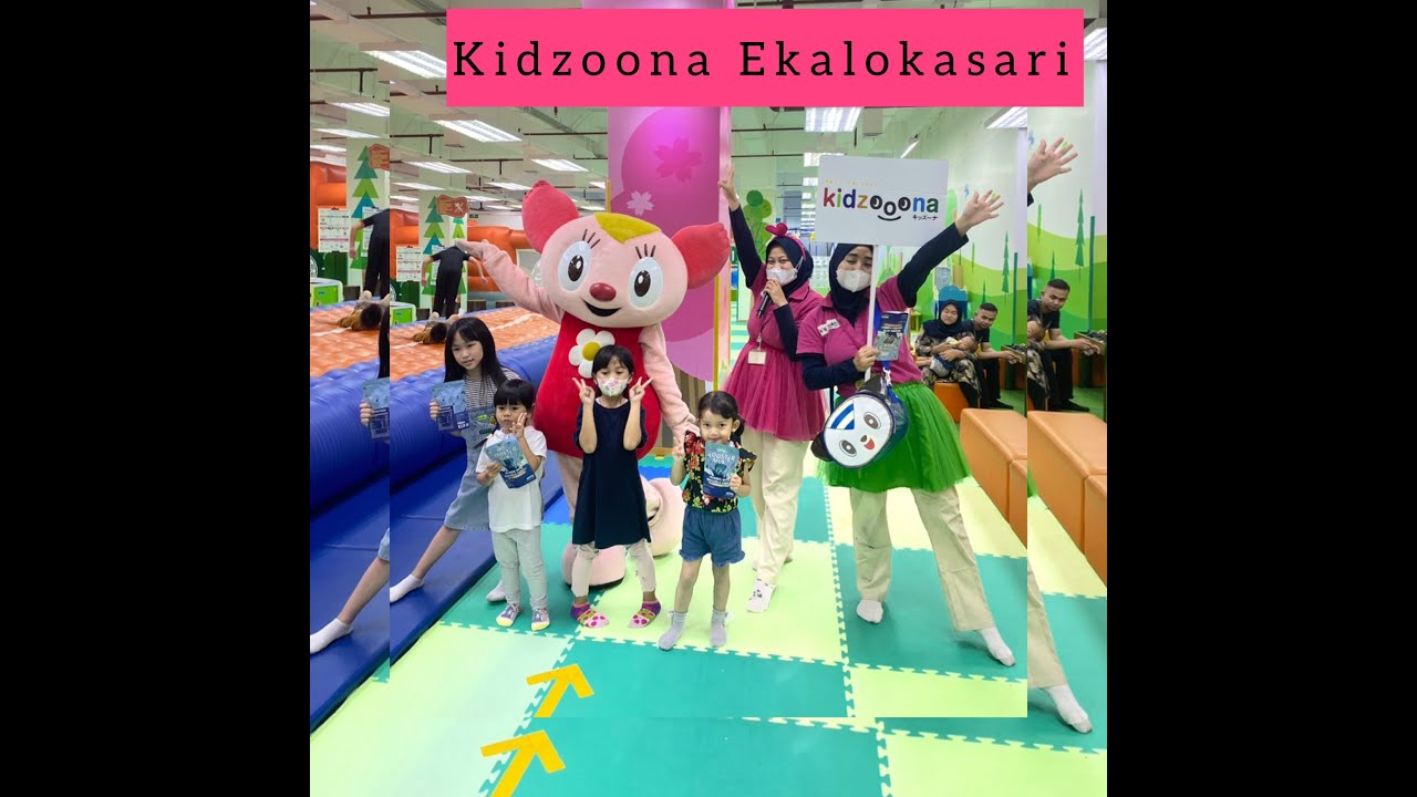 MENARI BERSAMA MASCOT KIDZOONA LULU CHAN! - YouTube