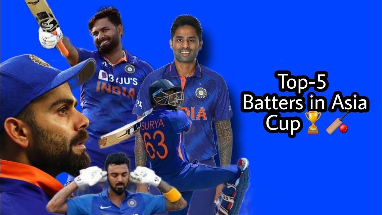 Top-5 Batters of Asia cup 💫🏏🏆 | Tamil |Mr.Bablo - YouTube