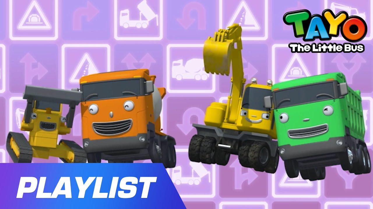 [Playlist] Strong Heavy Vehicles Song(+More) l Tayo's Sing Along Show ...