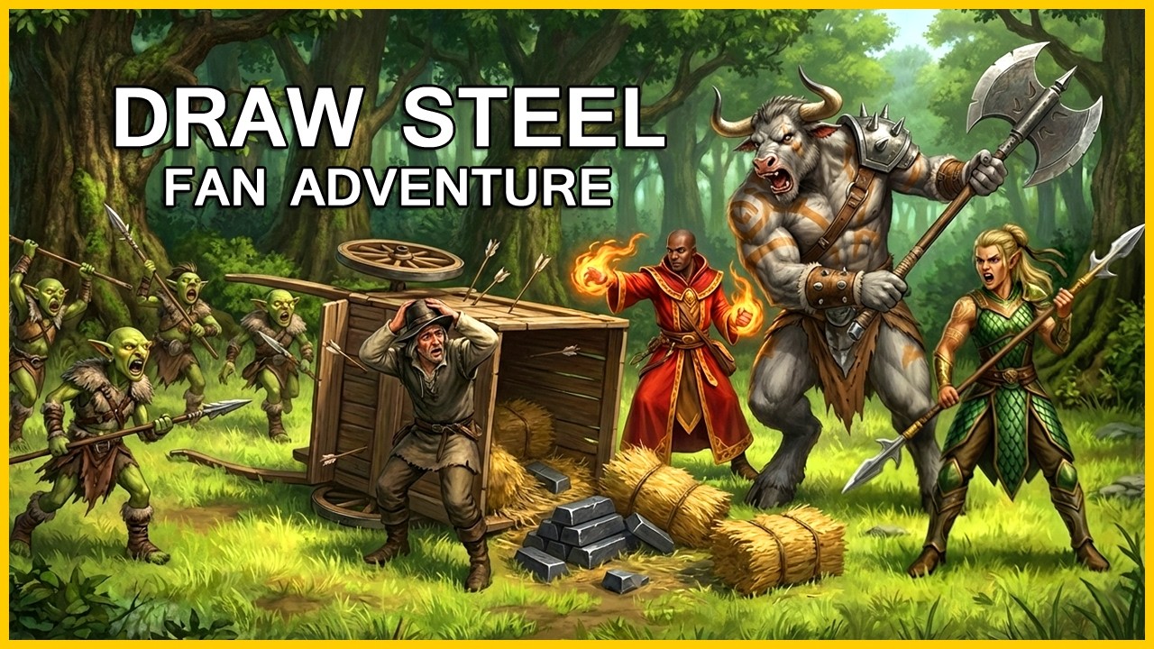 DRAW STEEL Gameplay | "Memories of Iron" MCDM RPG - YouTube