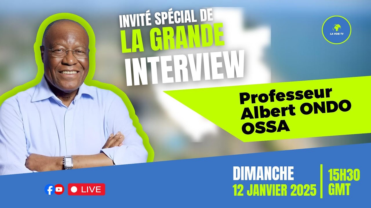 Nguinza , La Grande Interview avec Albert Ondo Ossa - YouTube