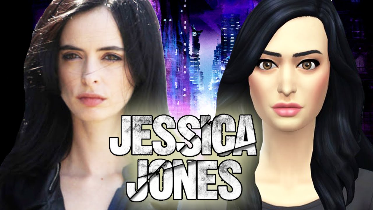The Sims 4 | CAS | Jessica Jones [Krysten Ritter] - YouTube