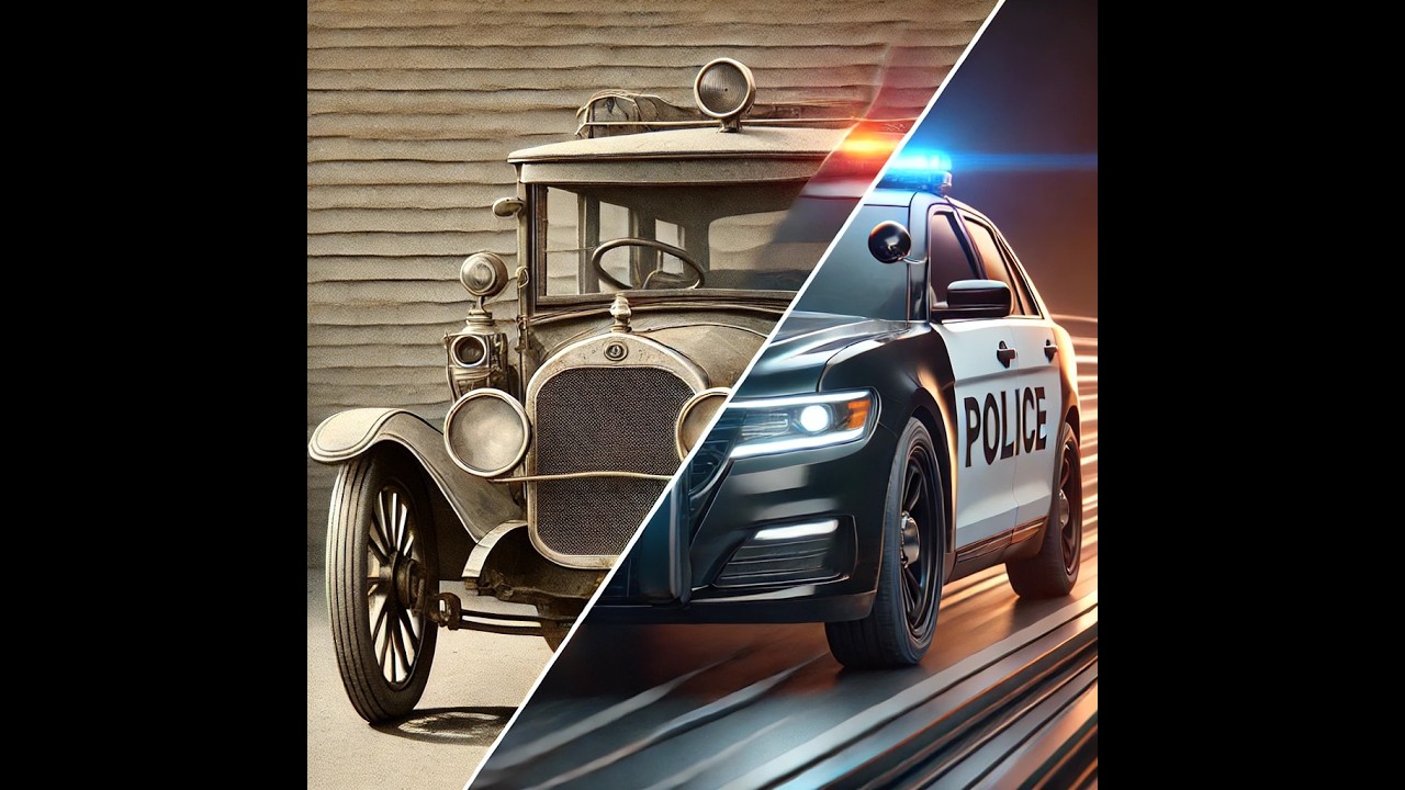 The Evolution of Police Vehicles From Horses to High Tech - YouTube
