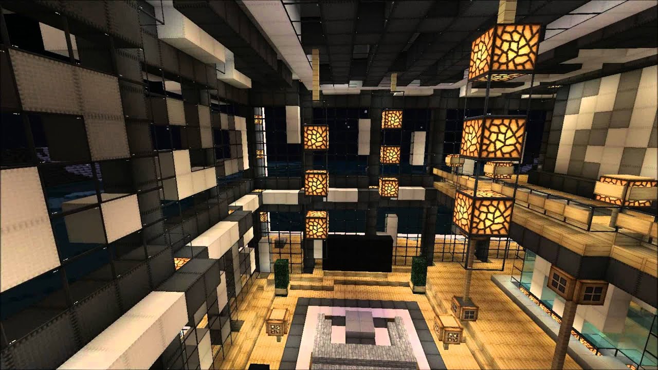 Minecraft - Waterfront Home Tour - YouTube