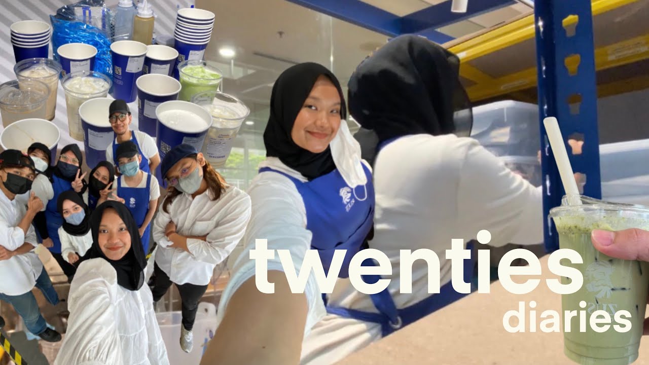 twenties diaries | a day in my life as a barista in zus coffee ☕️🍵 ...