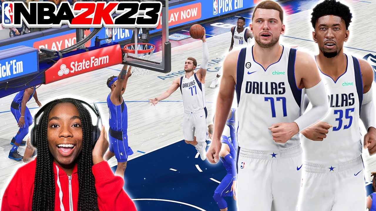 LUKA & CHRISTIAN WOOD GO CRAZY! NBA 2K23 PLAYNOW ONLINE! - YouTube