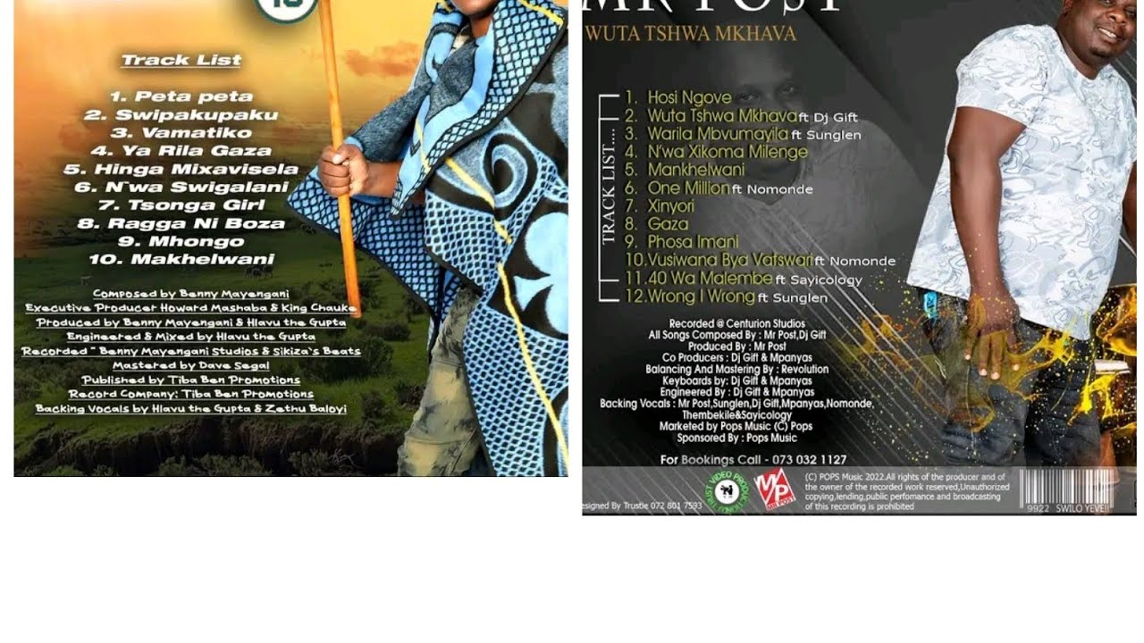 Benny Mayengani and Mr Post albums review,Mr post did very well on his ...