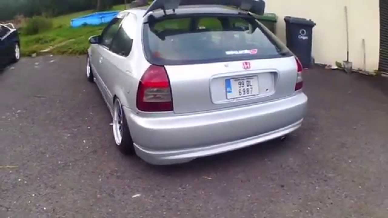 stanced jdm ek - YouTube