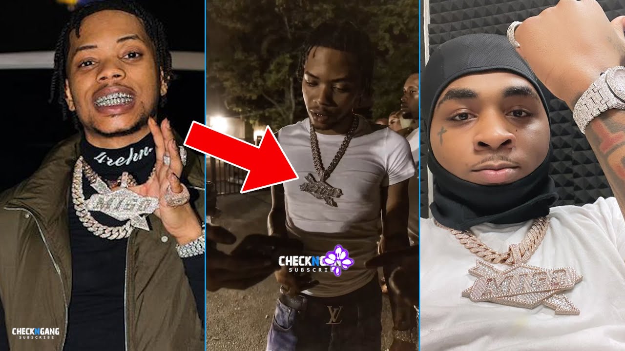 CMG Lil Migo Chain Get Took By Young Dolph Cousin CEO Jizzle After Getting Robbed For His ...