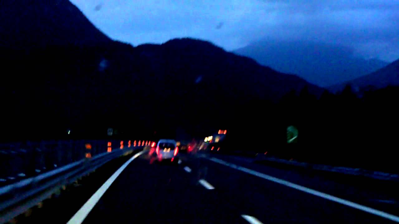 Autostrada A23 Alpe Adria Italy - YouTube