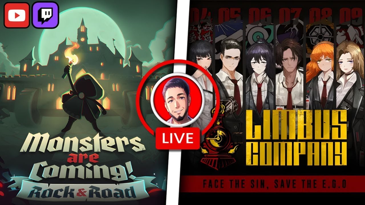 [LIVE] Monsters are Coming then more Limbus Company!🚨 - YouTube