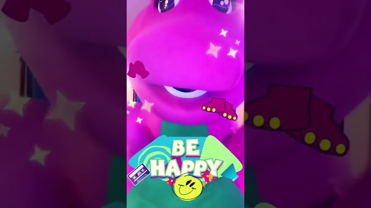 Let’s show Barney our smiling faces! 😁 👏 - YouTube
