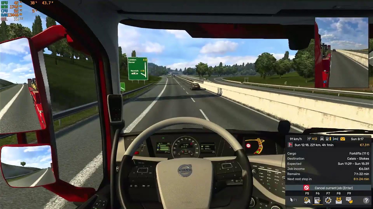 Jadi Supir Truck - ETS 2 - YouTube