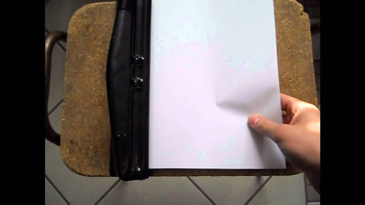 How To Hole Punch A PIECE OF PAPER YouTube How To Hole Punch A PIECE OF PAPER YouTube