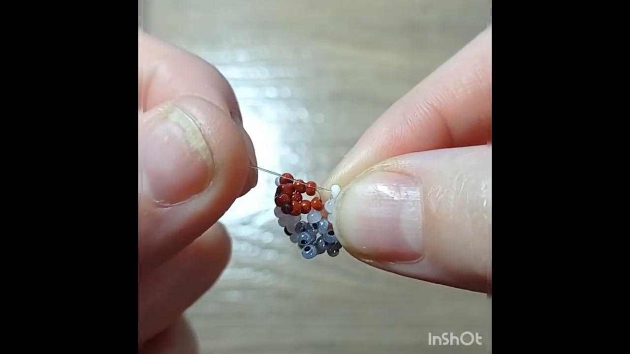 Киця амігурумі з бісеру Частина 2 Youtube