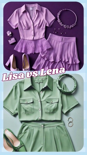 Lisa vs Lena outfits edition|Choose your outfit|Lena vs Lena dress|Lisa ...