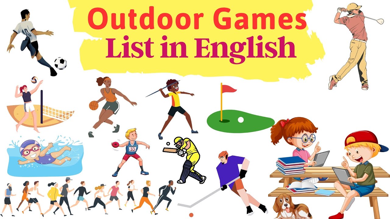 Outdoor Games Name in English | Things To Know - YouTube
