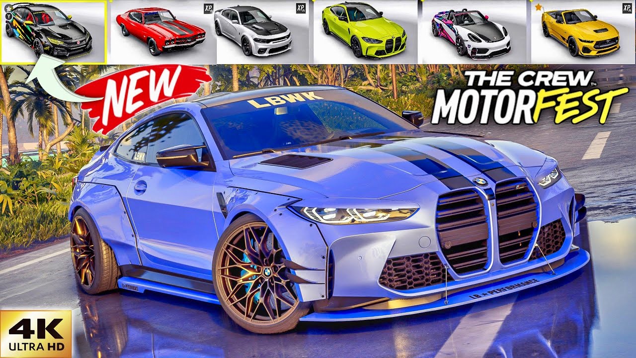 THE CREW MOTORFEST ULTIMATE EDITION | GANHEI A BMW M4 LIBERTY WALK, E ...