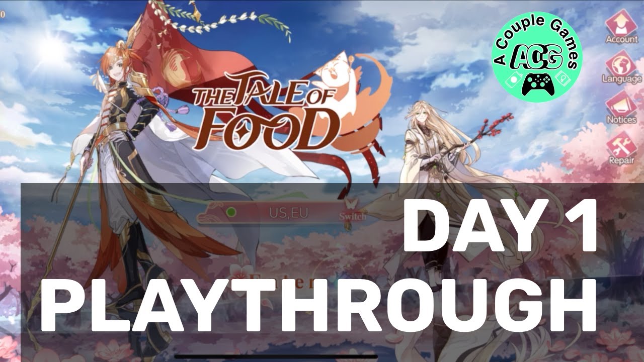 Tale of Food Mobile Game - Day 1 Play through - YouTube