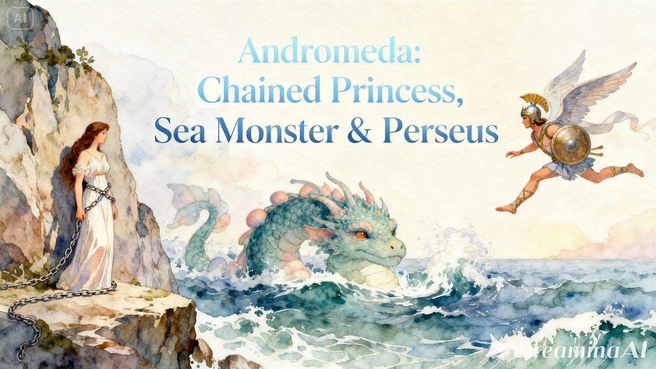 Andromeda — Greek Myth: Chained Princess, Sea Monster & Perseus ...