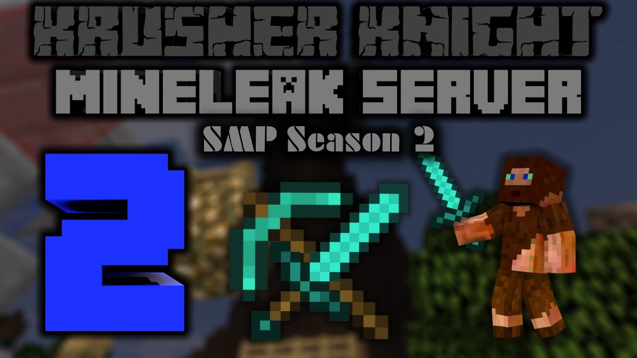 Minecraft- MineLeak SMP- S2- E2- Tasty Graham Crackers! - YouTube