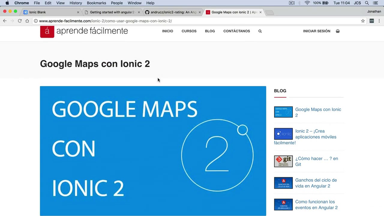 054 Curso de ionic 2: Instalar dependencias - YouTube