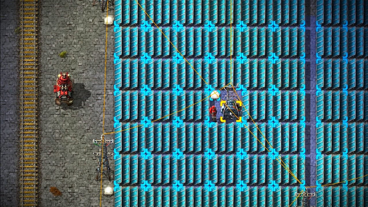 #238 SOLAR Panels in FACTORIO bringing HUGE ENERGY gains - YouTube