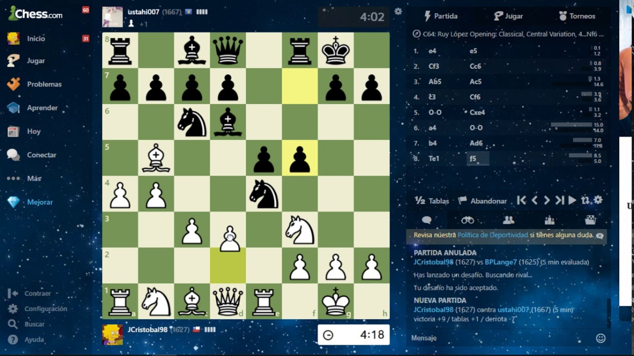 Reto de los 1700 #2 Chess.com - YouTube